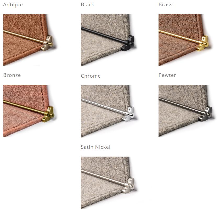 Stair Rods for Carpet Runners – Stonegate Carpets