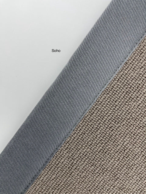 Taped Edging - Robust (Stain Resistant) - Soho – Stonegate Carpets
