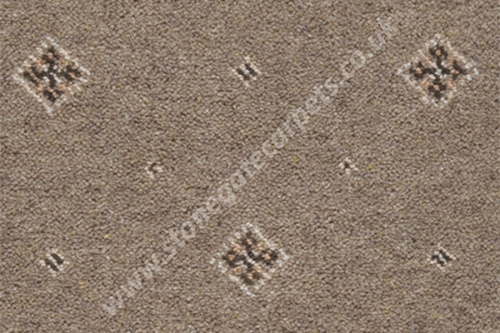 Ulster Carpets Tazmin Motif Shadow Carpet Remnant – Stonegate Carpets