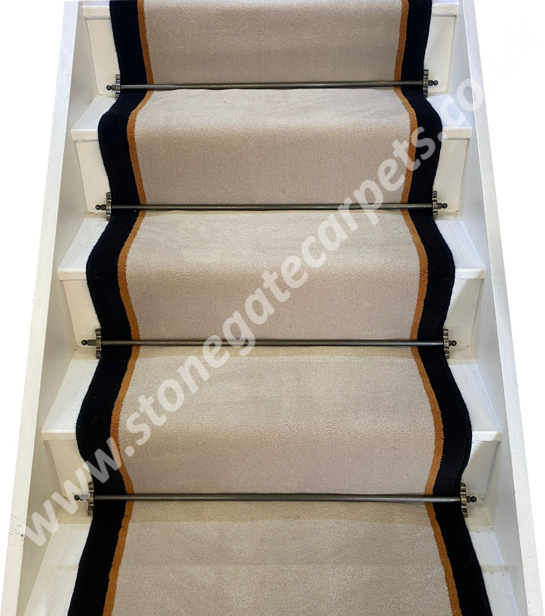 Ulster Carpets Ulster Velvet Putty, Majestic Canyon & Midnight Stair R ...