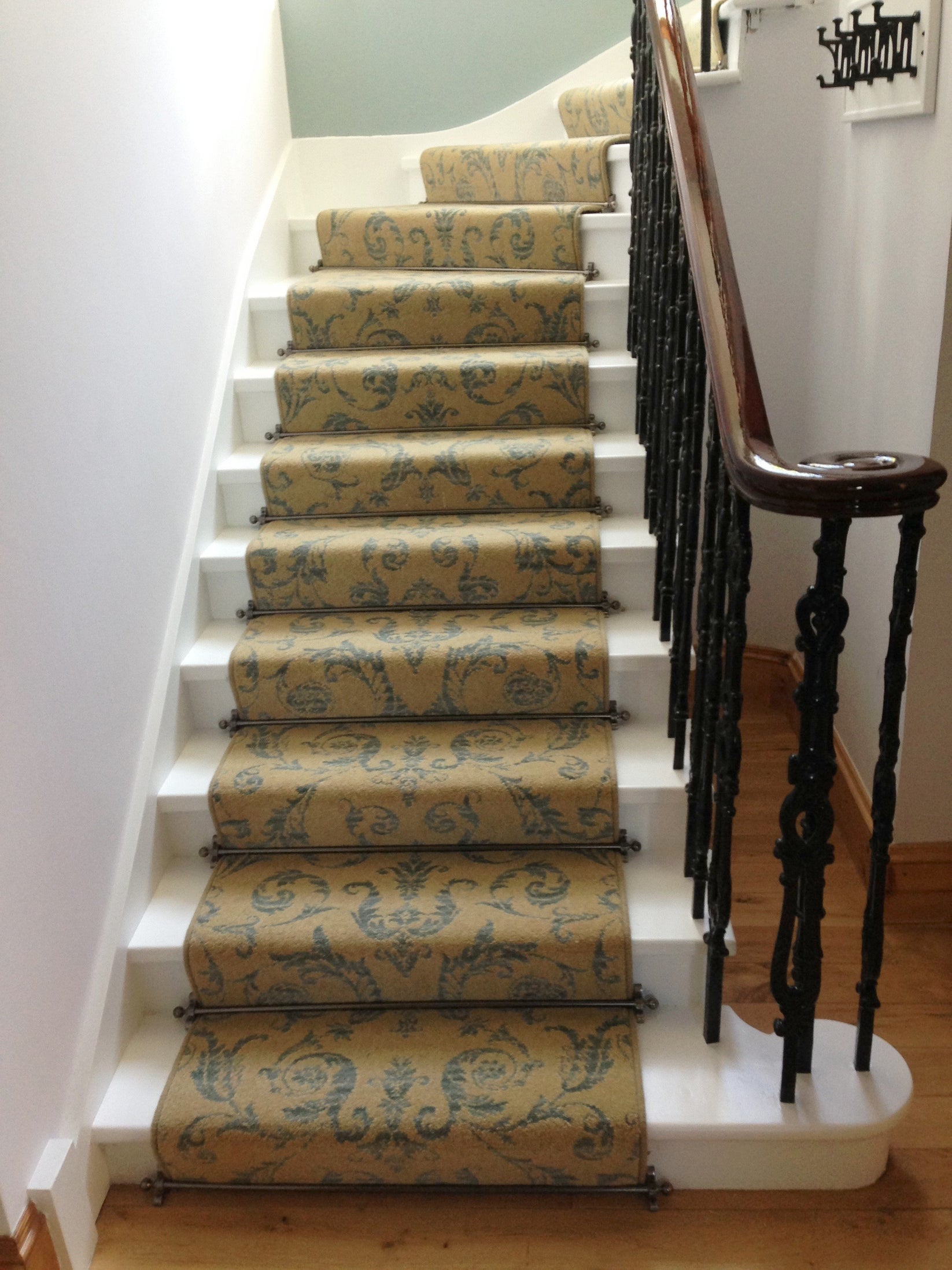 Brintons Carpets Renaissance Classics Medici Blue Broadloom Stair Runn ...