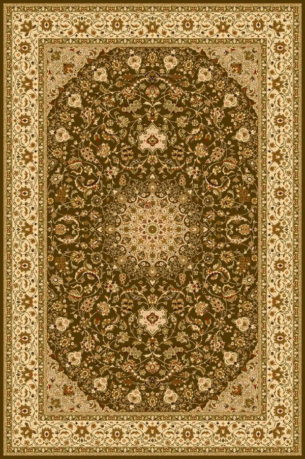 Agnella Rugs Isfahan SEGOWIA Light Khaki - 100% New Zealand Wool - Fre ...