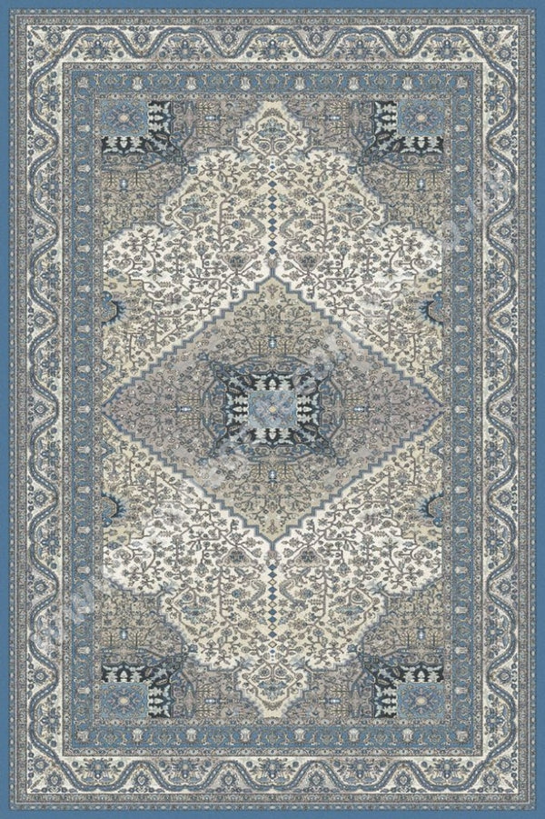 Agnella Rugs Calisia MISTIA Light Blue - 100% New Zealand Wool - Free ...