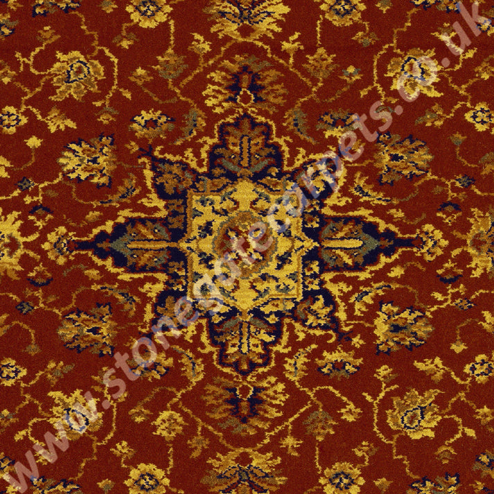 Brintons Carpets | Renaissance Classics | Bazaar Red – Stonegate Carpets